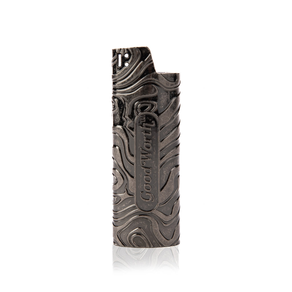 Tracer Lighter Case - antique silver – Good Worth & Co.