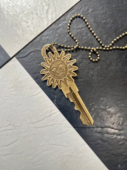 Good Morning Sun Key - Antique Brass – Good Worth & Co.