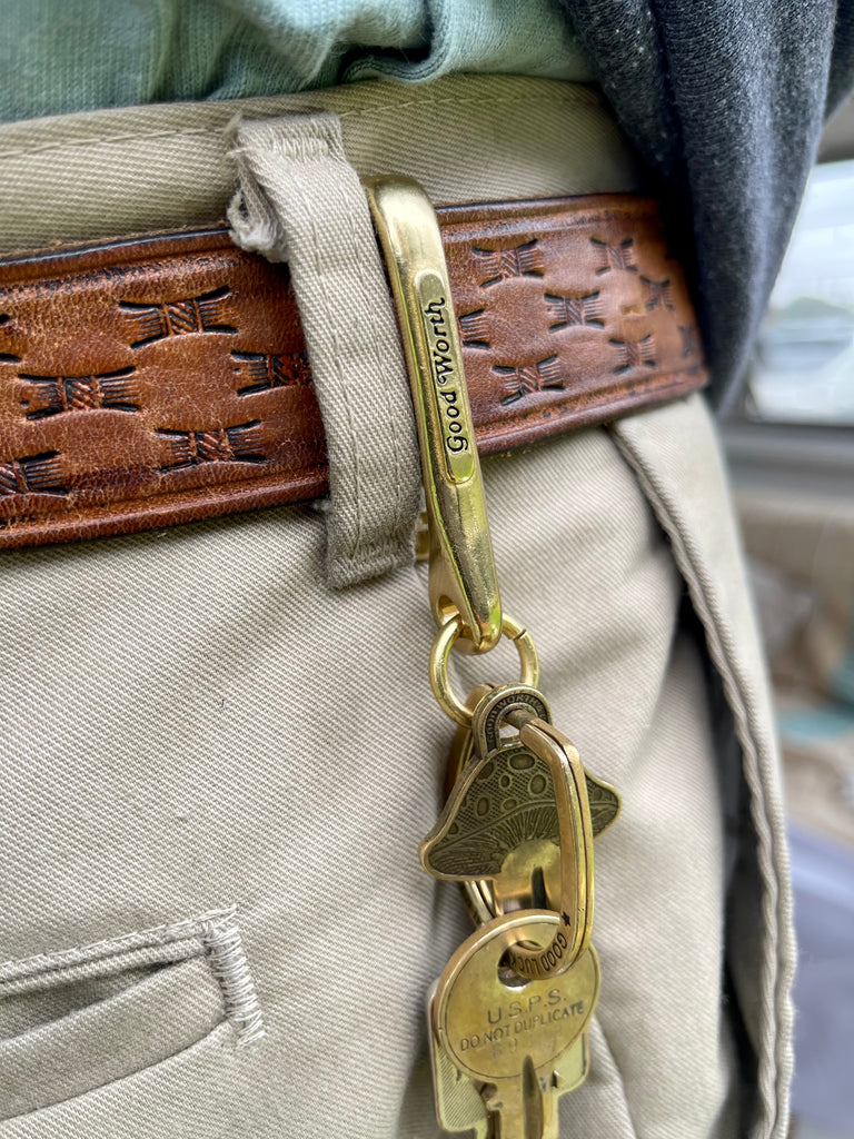 Key Fob - brass – Good Worth & Co.